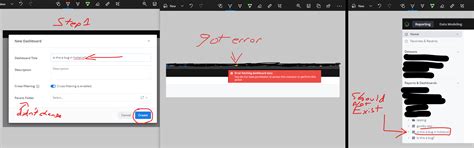 Dashboard Creation Bug Report Bugs Holistics Community
