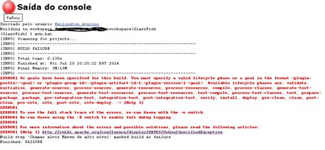 Maven Erro Ao Fazer Build No Jenkins Stack Overflow Em Português