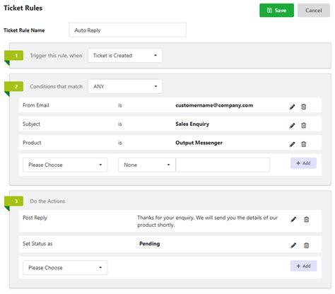 Ticket Assignmentstatus Rules Configure Ticket Settings