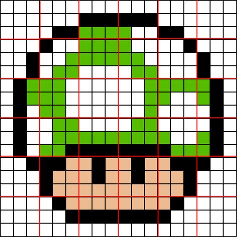 Dibujos A Cuadricula De Mario Bros Imagui