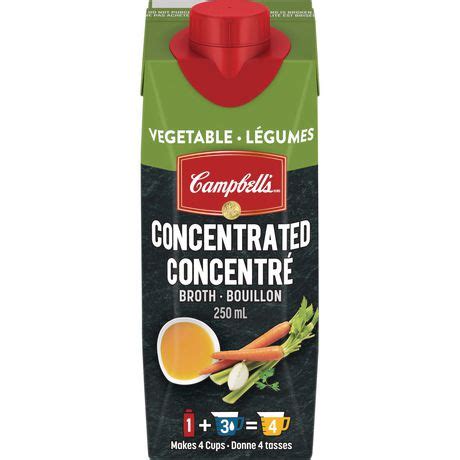 Campbells Concentrated Vegetable Broth Ingredients Spoonful