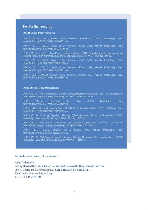Oecd National Urban Policy Framework Pdf