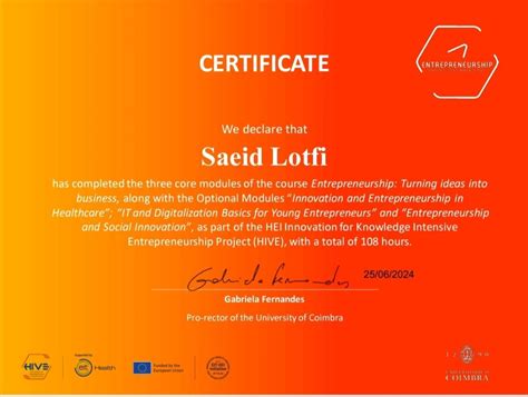 saeid lotfi on linkedin entrepreneurship universidadedecoimbra