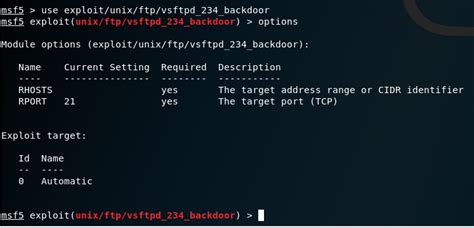 Ftp Backdoor Command Execution In This Story Well Use Metasploit To