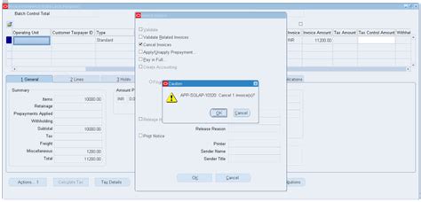 ORACLE MASTERMINDS Manual AP Invoice Creation And Cancellation With GST