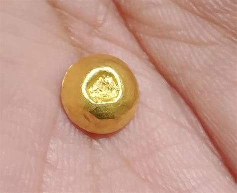 Philippine Piloncito Gold Coin 21g 10th To 15th Century Our Earliest Form Of Coinage With