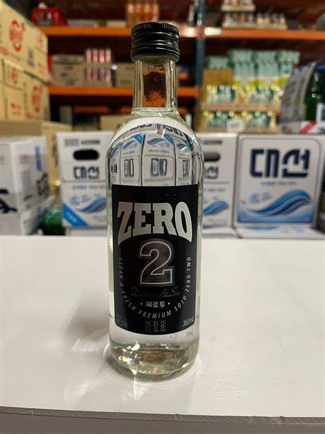 제로 소주 가격 도수 종류 안내 진로 새로 대선 좋은데이 제로투