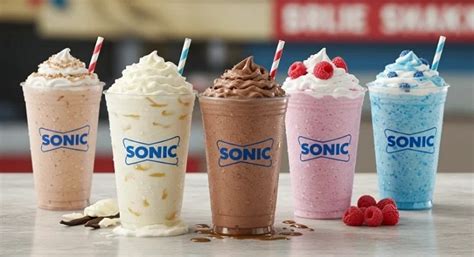 Refreshing Beverage Options At Sonic Drive In