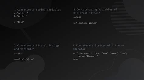 How To Concatenate Strings In Bash Bytexd