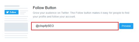 How To Add The Official Twitter Follow Button To Your Website Clipsify
