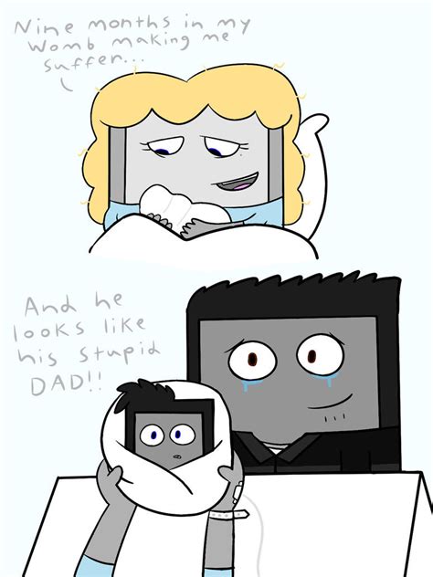 Nine Months In My Womb Making Me Suffer By Anvilcartoons On Deviantart