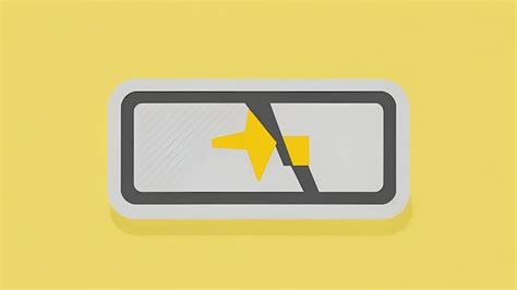 Premium Ai Image A Yellow Object With A Yellow Arrow Pointing To The Left