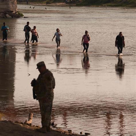Illegal Immigrants Caught Crossing The Border
