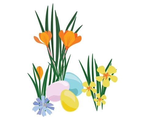 Premium Vector Easter Set