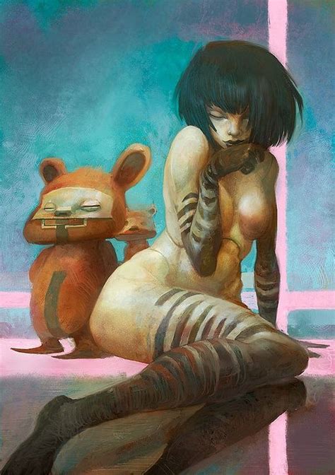 Images About Artworks On Pinterest Digital Illustration Robot Illustration And Digital