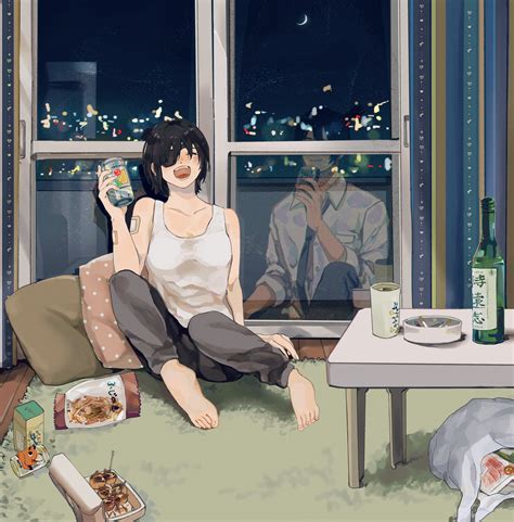Hayakawa Aki Pochita And Himeno Chainsaw Man Drawn By Sensui N2