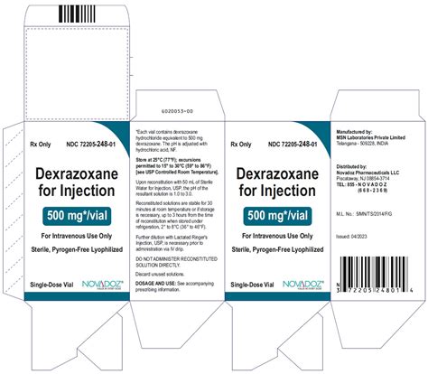 These Highlights Do Not Include All The Information Needed To Use Dexrazoxane For Injection