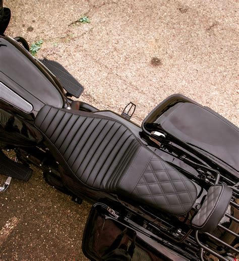 Saddlemen Sitzbank Step Up Tr And Ls Schwarz Für Touring 08 25 Außer