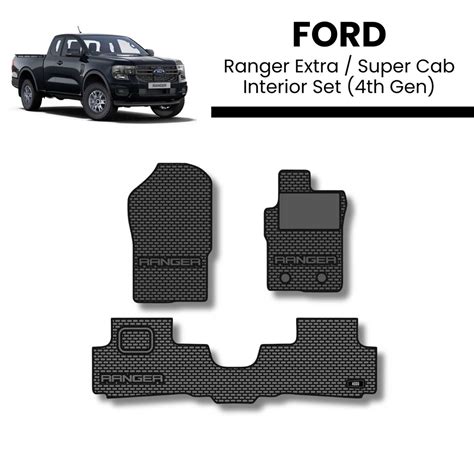 Ford Ranger Extrasuper Cab Interior Set The Accessory Shop
