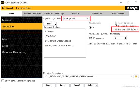 使用gpu加速fluent计算fluent Gpu加速 Csdn博客