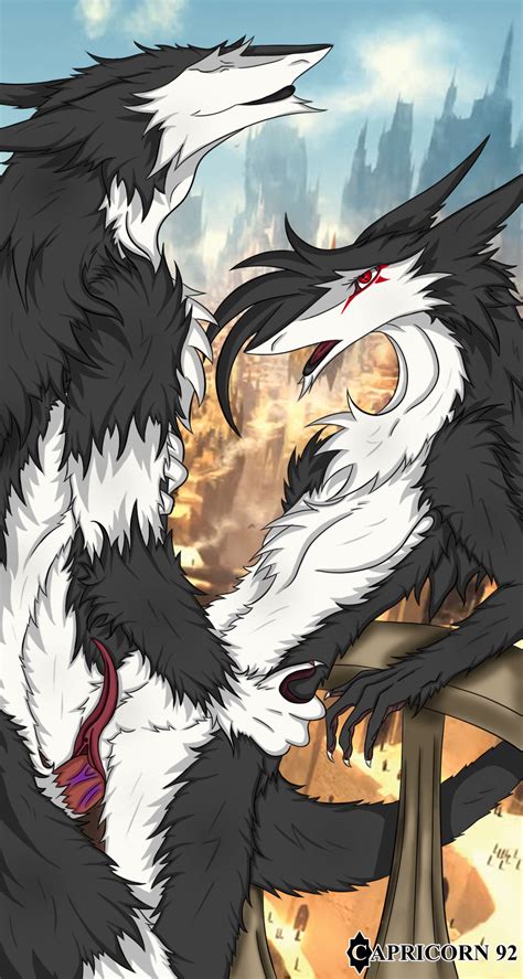 Rule 34 2013 Anthro Black Fur Black Hair Capricorn92 Claws Clitoris