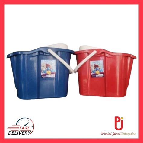 Mop Pail With Winger Baldi Plastik Baldi Mop 14 5l Shopee Malaysia