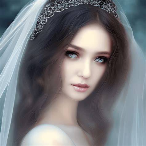 3d Stunning Beautiful Sweet Bride · Creative Fabrica