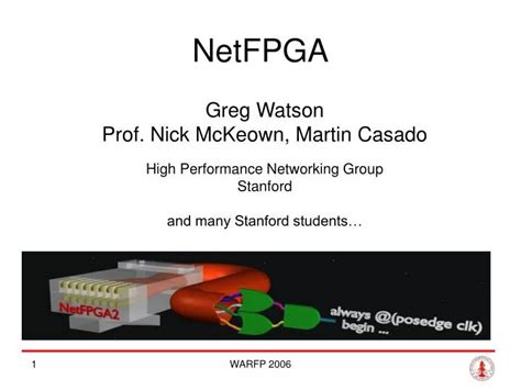 ppt netfpga powerpoint presentation free download id 5772158