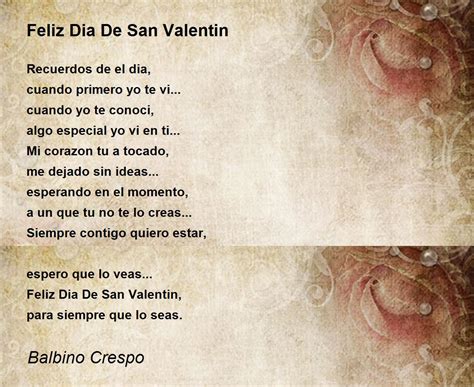 Imagen San Valentin Poemas