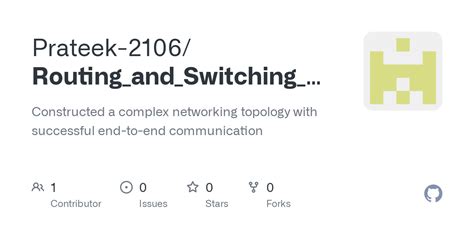 GitHub Prateek 2106 Routing And Switching Project Constructed A Complex Networking Topology