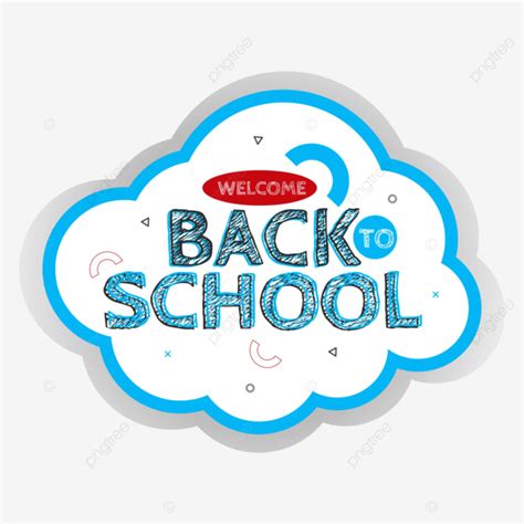Back To School Sticker Design Vector Back To School Back To School