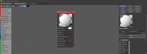 The Octane Node Editor For Cinema 4d Behance
