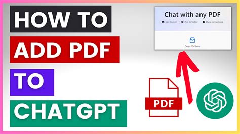 How To Add A Pdf To Chatgpt Youtube