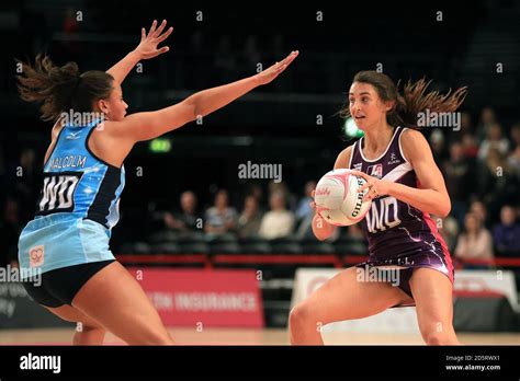 Loughborough Lightnings Beth Cobden Right And Severn Stars Laura