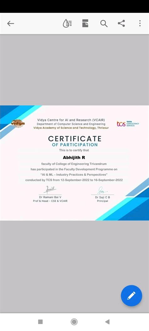 Ai Python Machinelearning Tcs Vcair Automation Artificialintelligence Dr Abhijith Rajkumar
