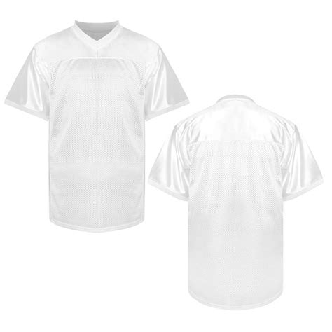 Mesospero Blank Football Jerseys For Menmesh Polyester Plain Football Shirt Pullover Sports