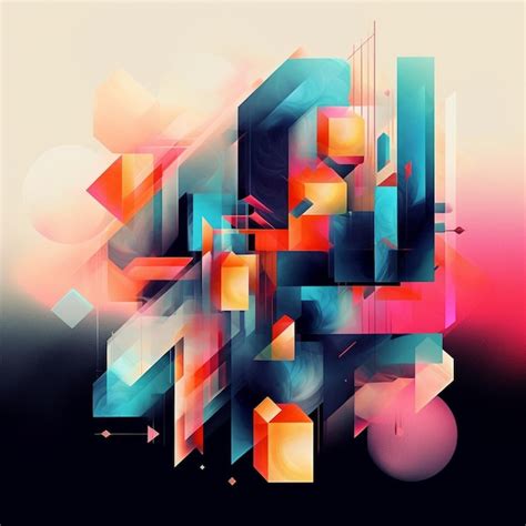 Premium Ai Image 2d Abstract Image Of Digital Color Theory Premium Ai Image 2d Abstract Image Of Digital Color Theory