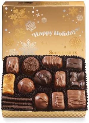 Sees Candies Happy Holidays Box Christmas T