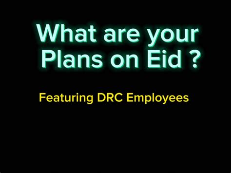 hamza haroon butt on linkedin plans on eid heard from our employees