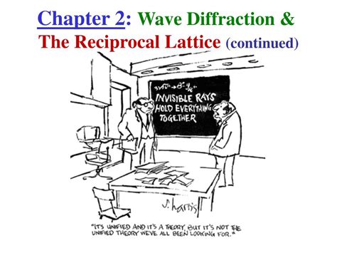 Ppt Chapter 2 Wave Diffraction And The Reciprocal Lattice Continued Powerpoint Presentation