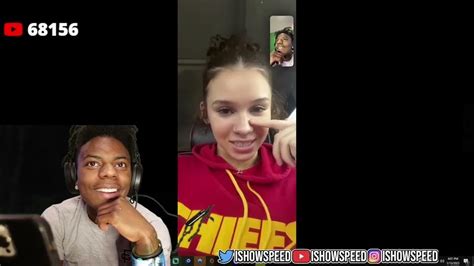 Ishowspeed Crush Hangs Up On Him 😂 Youtube