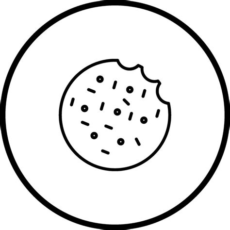 Cookie Vector Icon 41065111 Vector Art At Vecteezy