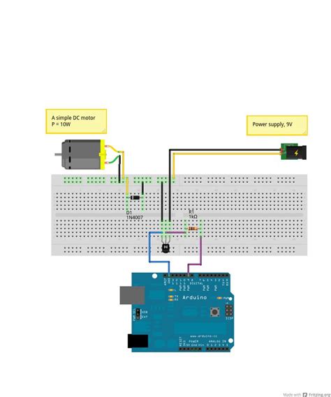 Arduino Controlling DC Motor How To Make It As Safe As Possible General Electronics