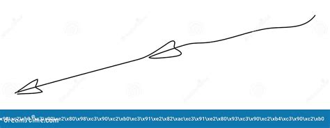Continuous Line Drawing Arrow Stock Illustration Illustration Of Arrow Cycle 259377967