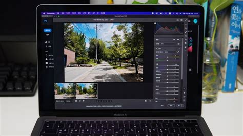 사진 고화질 변환으로 화질 해상도 높이기 포토샵 카메라 로우 기능 네이버 블로그