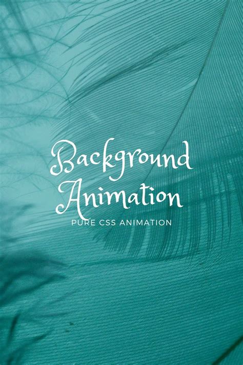 Animated Background Using Pure CSS Animation Background Animation Pure Products