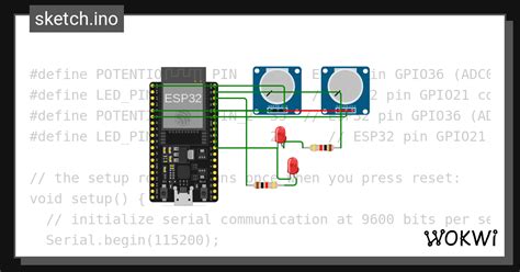 2 Esp32 Potentiometer Fade Led Copy Wokwi Esp32 Stm32 Arduino Simulator