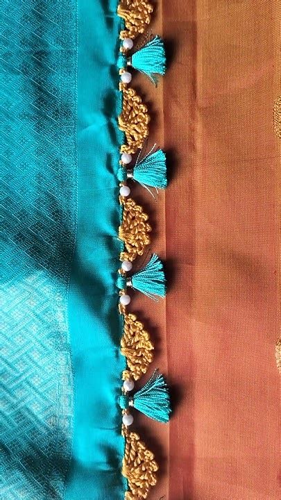 New Crosha Saree Kuchhu Design Kuchusareedesigns Shortsvideo Youtube