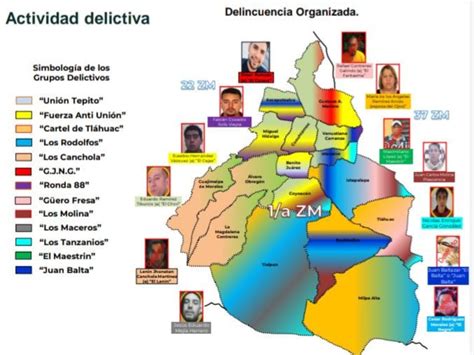 Así Se Ve El Mapa Del Narco En La Ciudad De México Infobae