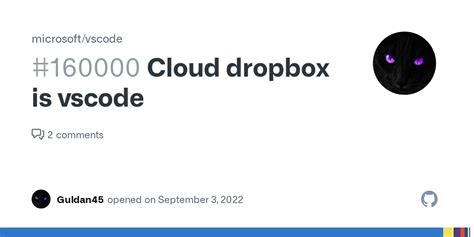 Cloud Dropbox Is Vscode · Issue 160000 · Microsoftvscode · Github